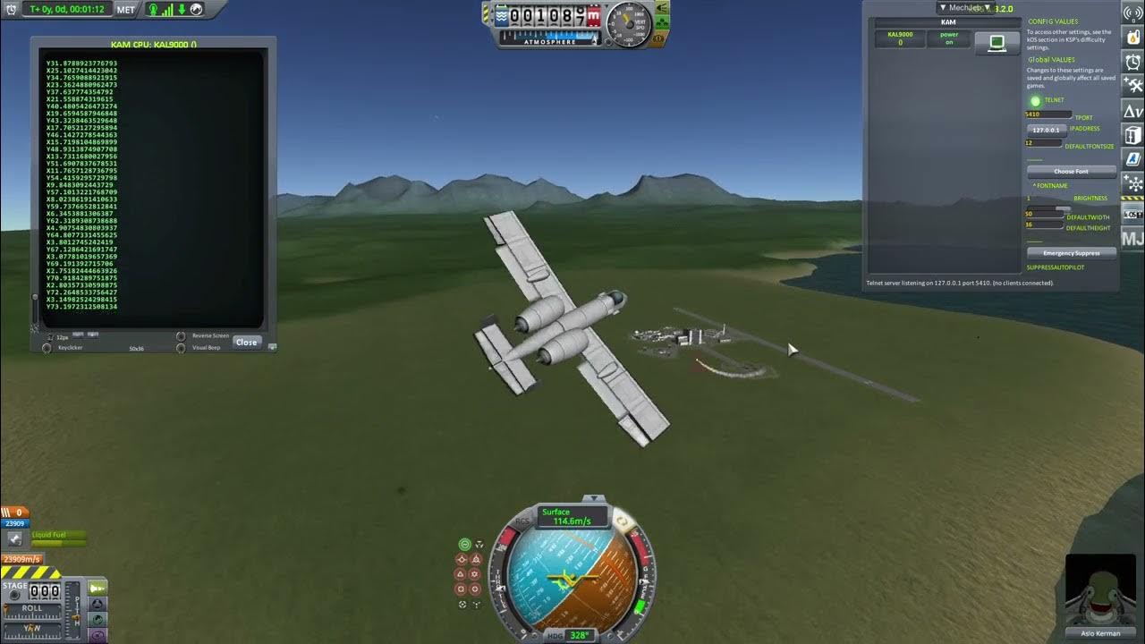 Kerbal space program SAM with proportional navigation (KOS script) - YouTube