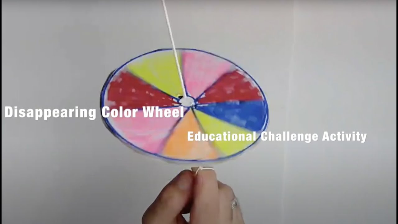 DISAPPEARING COLOR WHEEL CHALLENGE - YouTube