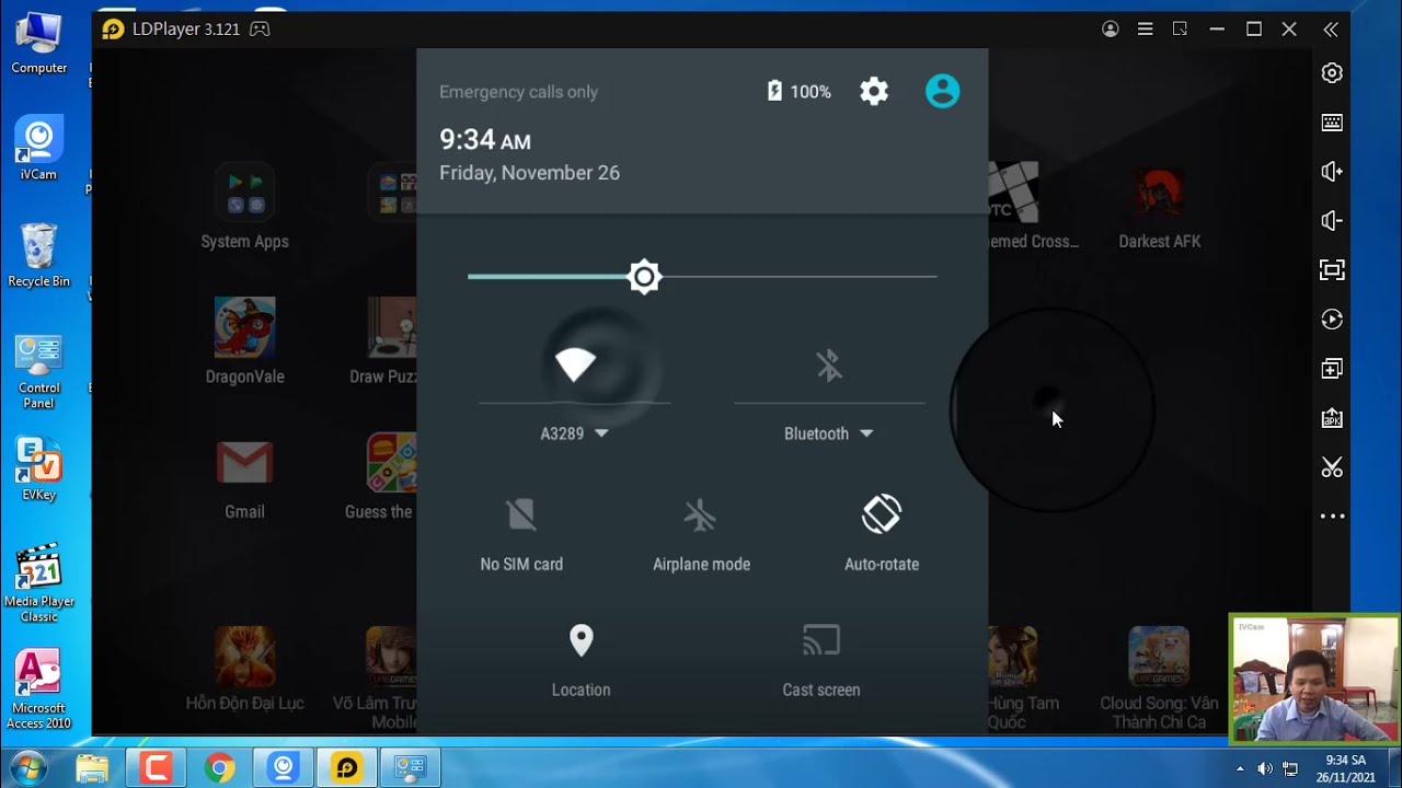 How to turn off the network LDPlayer - Cách tắt mạng phần mềm giả lập LDPlayer - YouTube