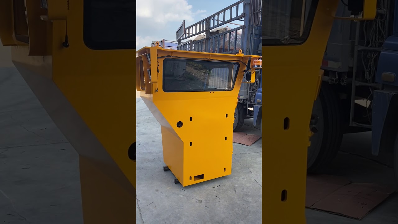 Construction Machinery Cabin - YouTube
