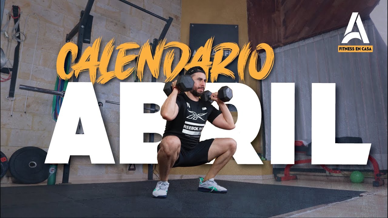 Calendario Abril 2021 ¡RETO CROSSFIT! - YouTube