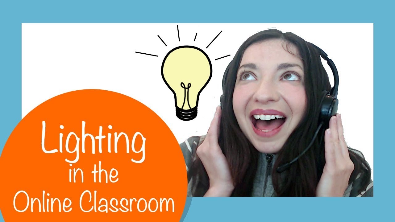 Lighting for the Online Classroom (VIPKID and Magic Ears) - YouTube