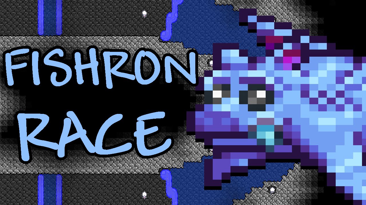 [Terraria] FISHRON RACE! - YouTube