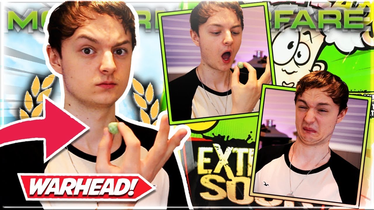 "Ekstremt Sure Drops!" 🤮☠️🚫 Warhead Challenge 😷🤢 (COD: MW Beta) - YouTube