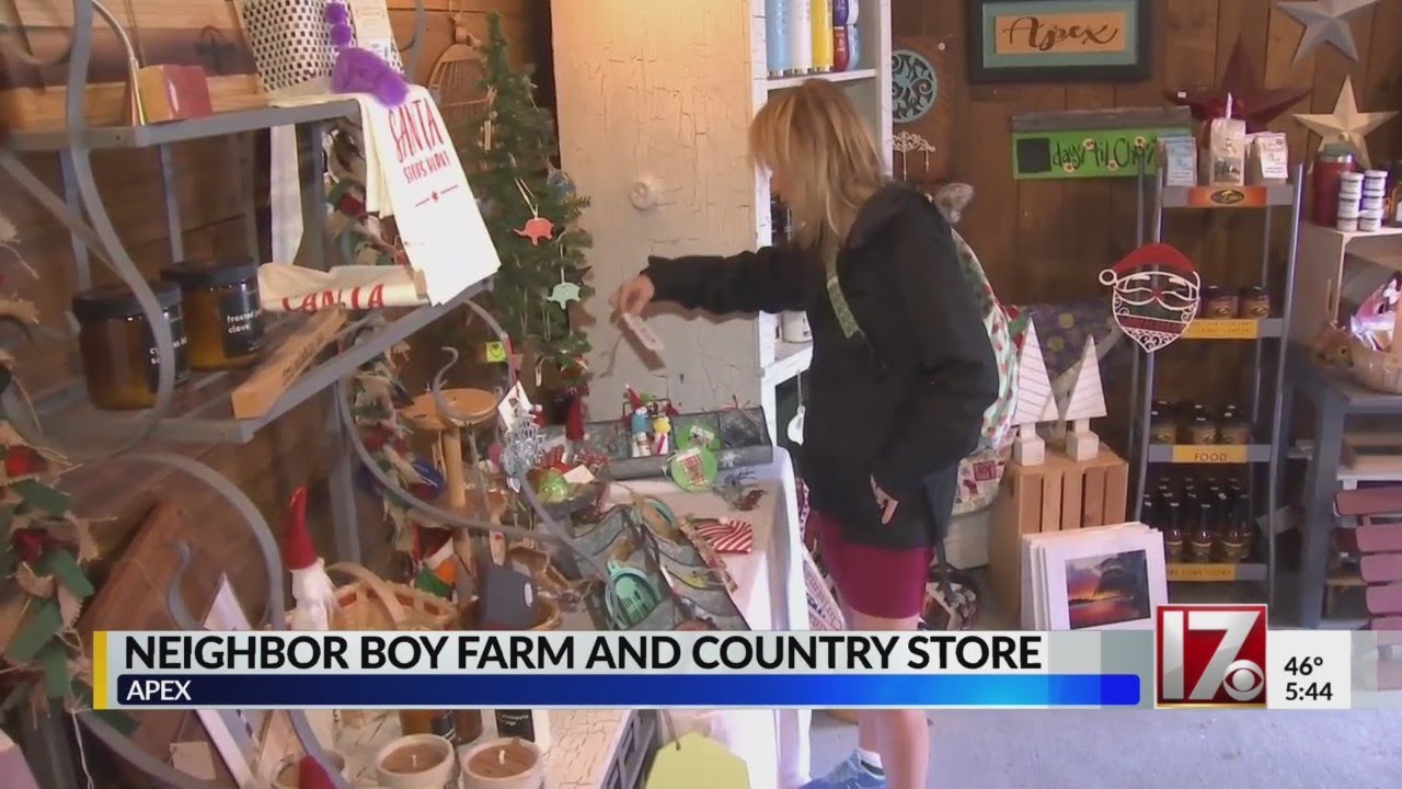 Wake County farm store made for local folks by local folks - YouTube