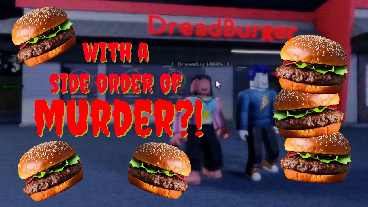 SCARY Roblox BURGER Flipping SLASHER Game! - Dread Burger - YouTube