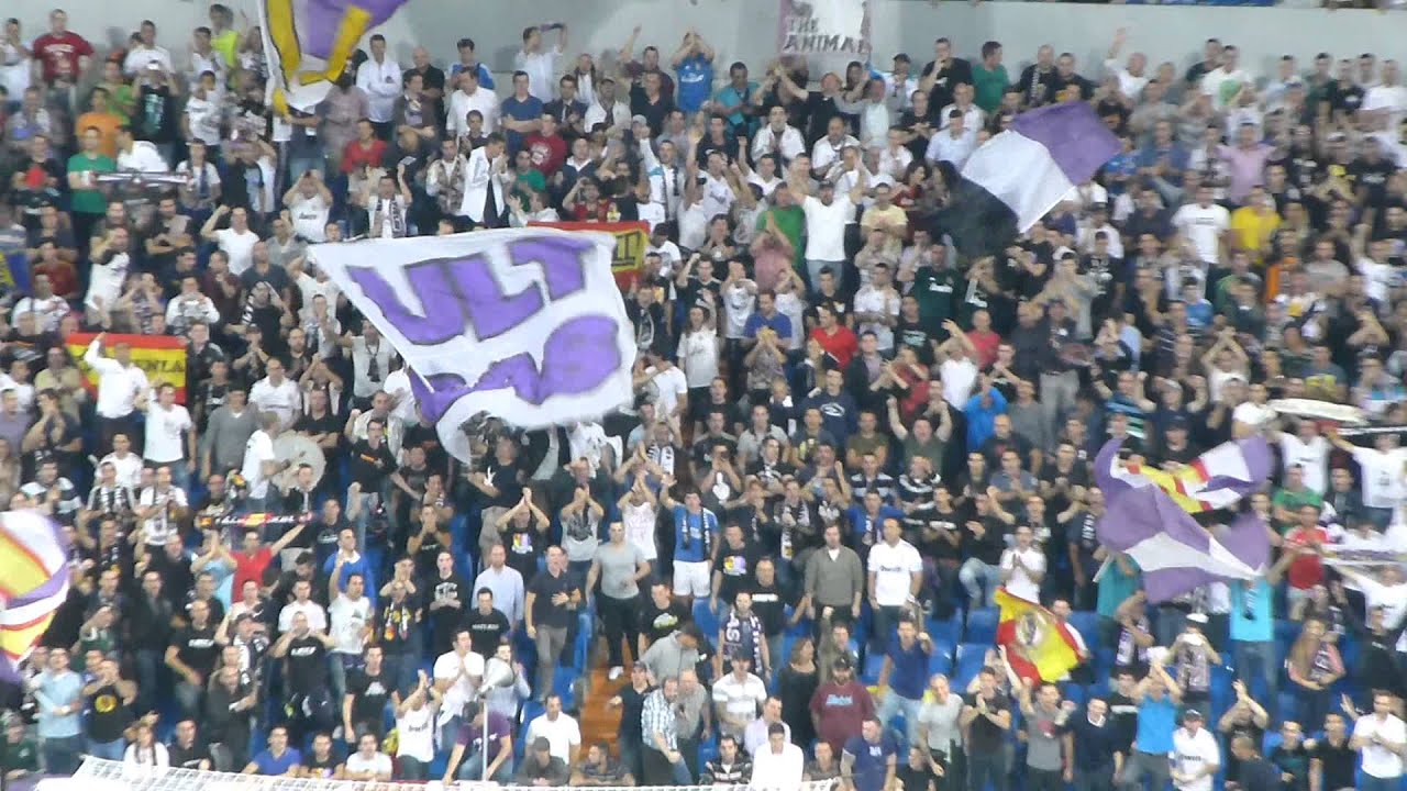 Ultras Sur: "Cristiano Ronaldo". Real Madrid - Copenhague - YouTube