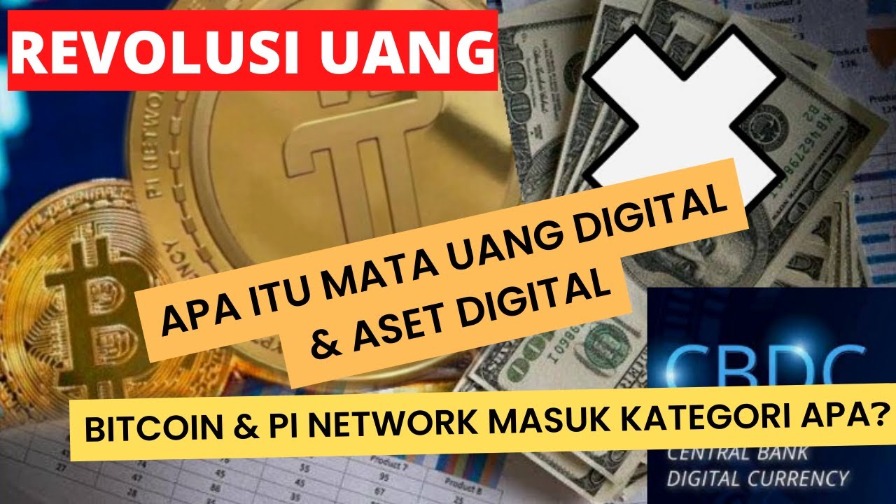 APA ITU MATA UANG DIGITAL BEDANYA APA DENGAN ASET DIGITAL|| PI NETWORK ...