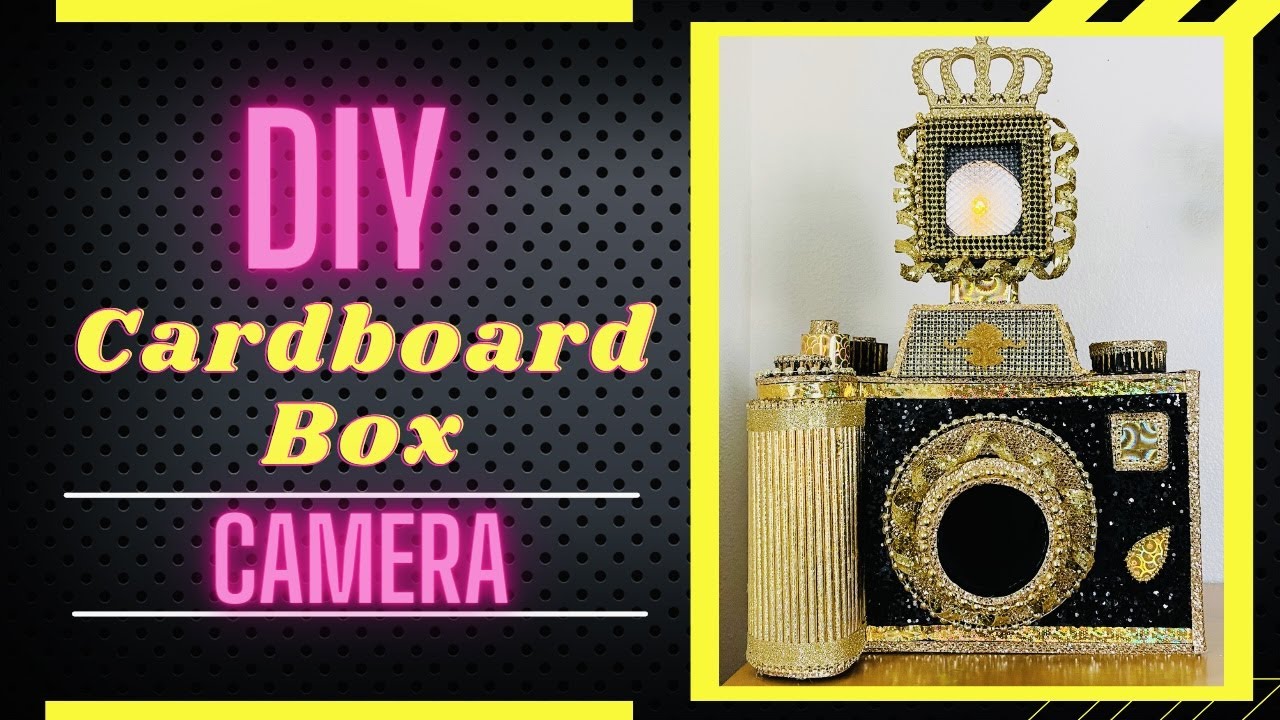 Box Camera DIY - CARDBOARD Crafts - YouTube