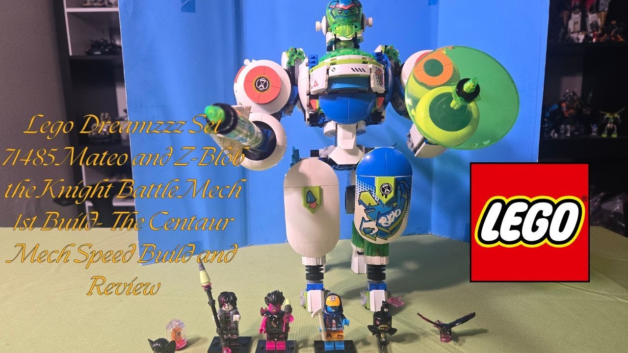 Lego Dreamzzz Set 71485 Mateo and Z-Blob the Knight Battle Mech 2nd ...