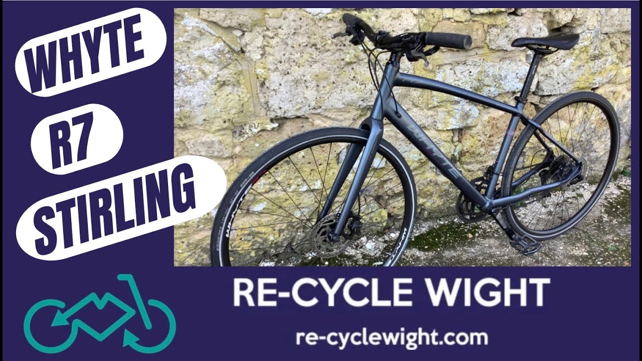 Whyte Stirling R7 Road Sports Hybrid from Re-Cycle Wight - YouTube