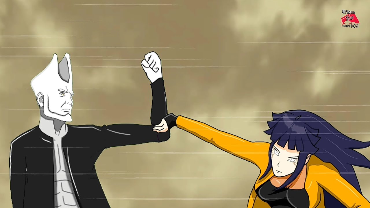 Himawari dan Daemon Vs Amado mode tiga - Boruto Naruto Next Generation ...