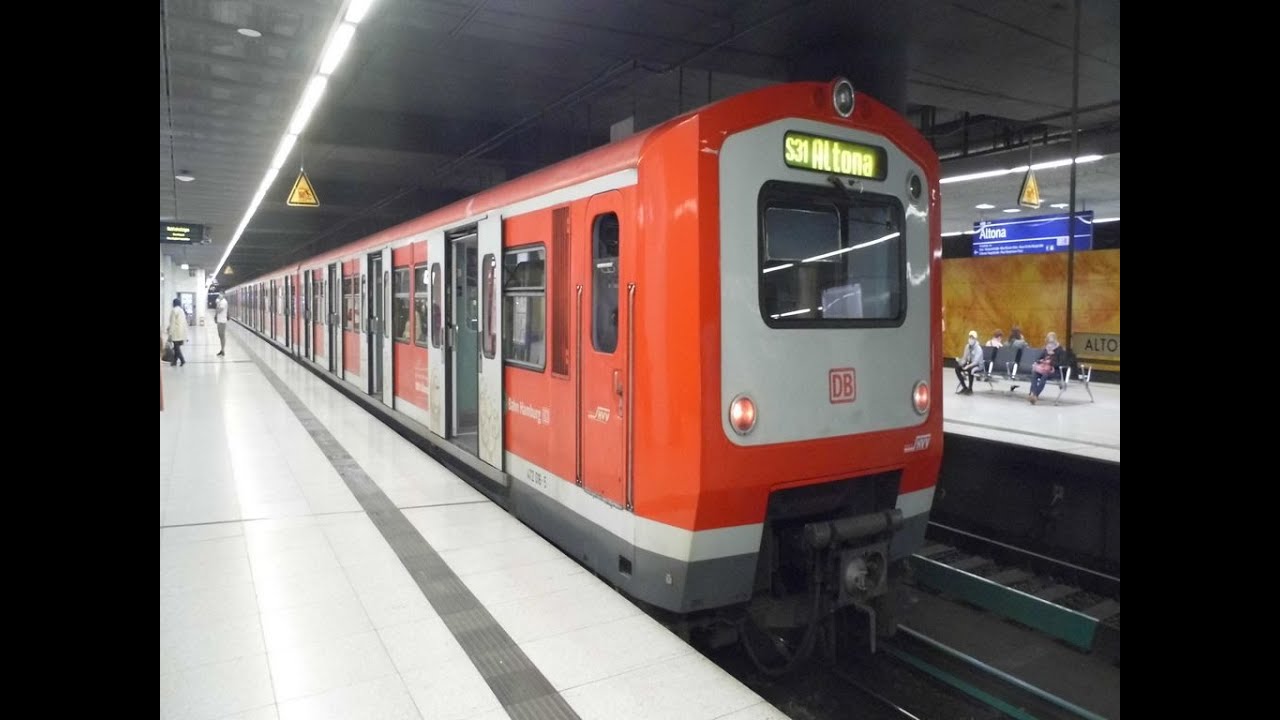 Hamburger S-Bahn Baureihe BR-472/Hamburg city train class BR 472 - YouTube