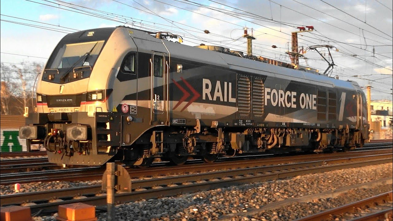 Fürth (Bayern) Lokzüge & wunderschöne BR152 an DB Cargo Mischer, SGL ...