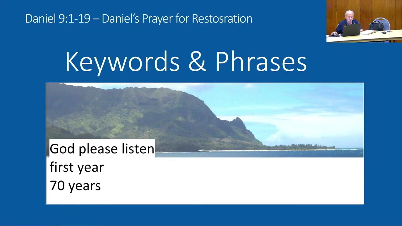 Daniel’s Prayer for Restoration - Daniel 9:1-19 - YouTube