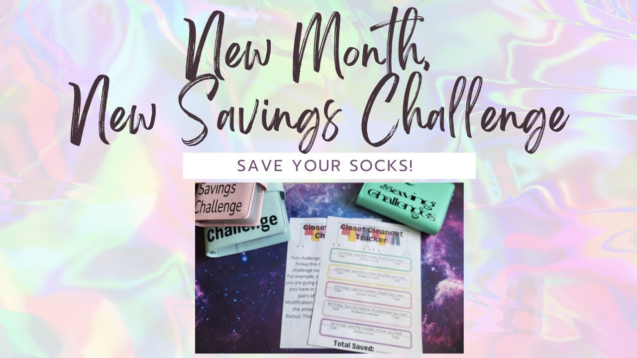 New Month, New Savings Challenge! - YouTube