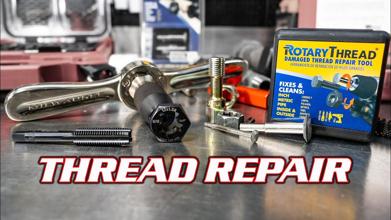 Can This Do It ALL?! Rotary Thread Damaged Repair Kit vs OTHERS - YouTube