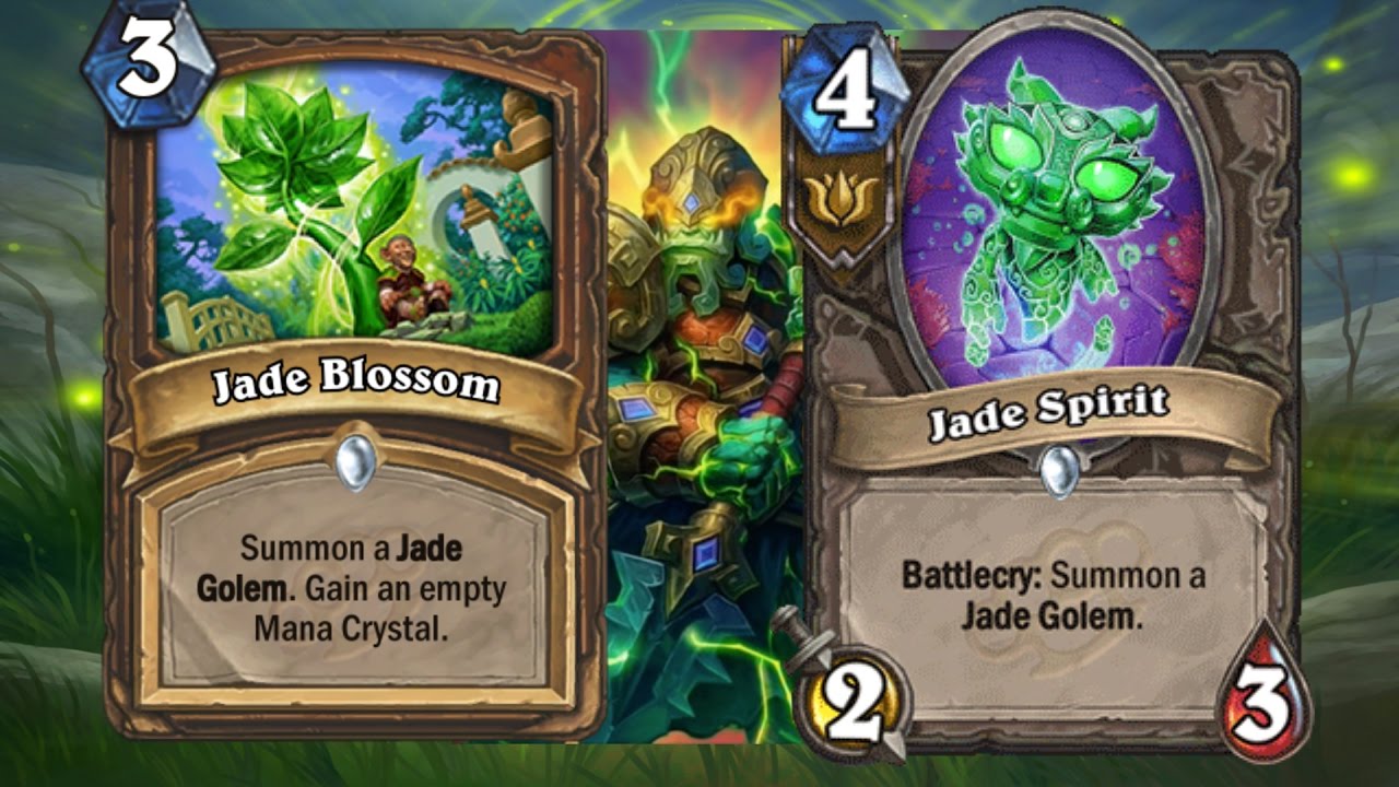 Hearthstone Jade Golem - YouTube