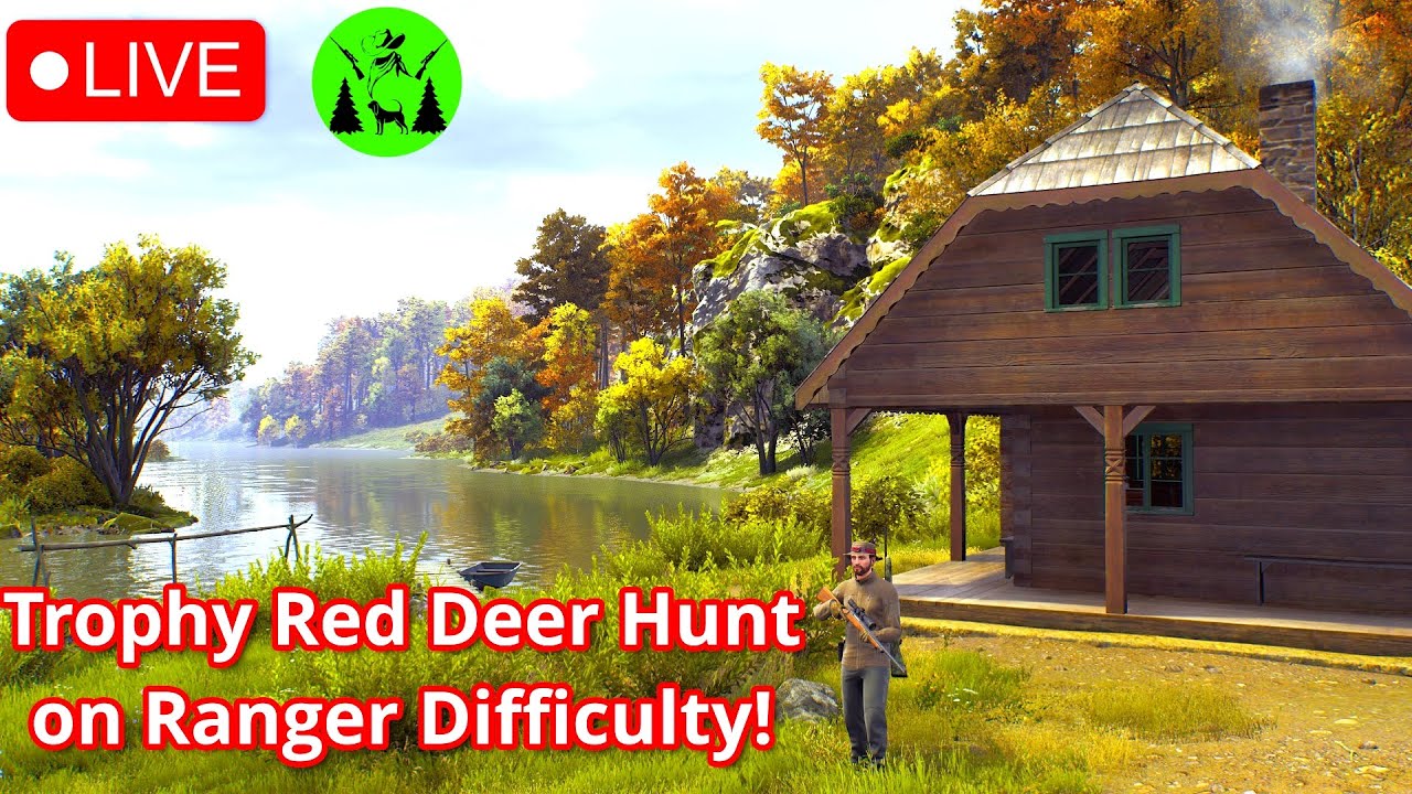 🔴Live Way of the Hunter Trophy Red Deer Hunt in Ranger Difficulty ...