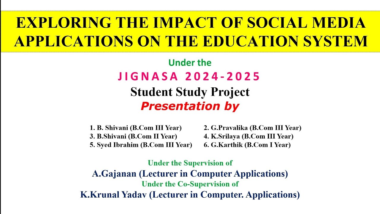 #Jignasa State level presentation - YouTube
