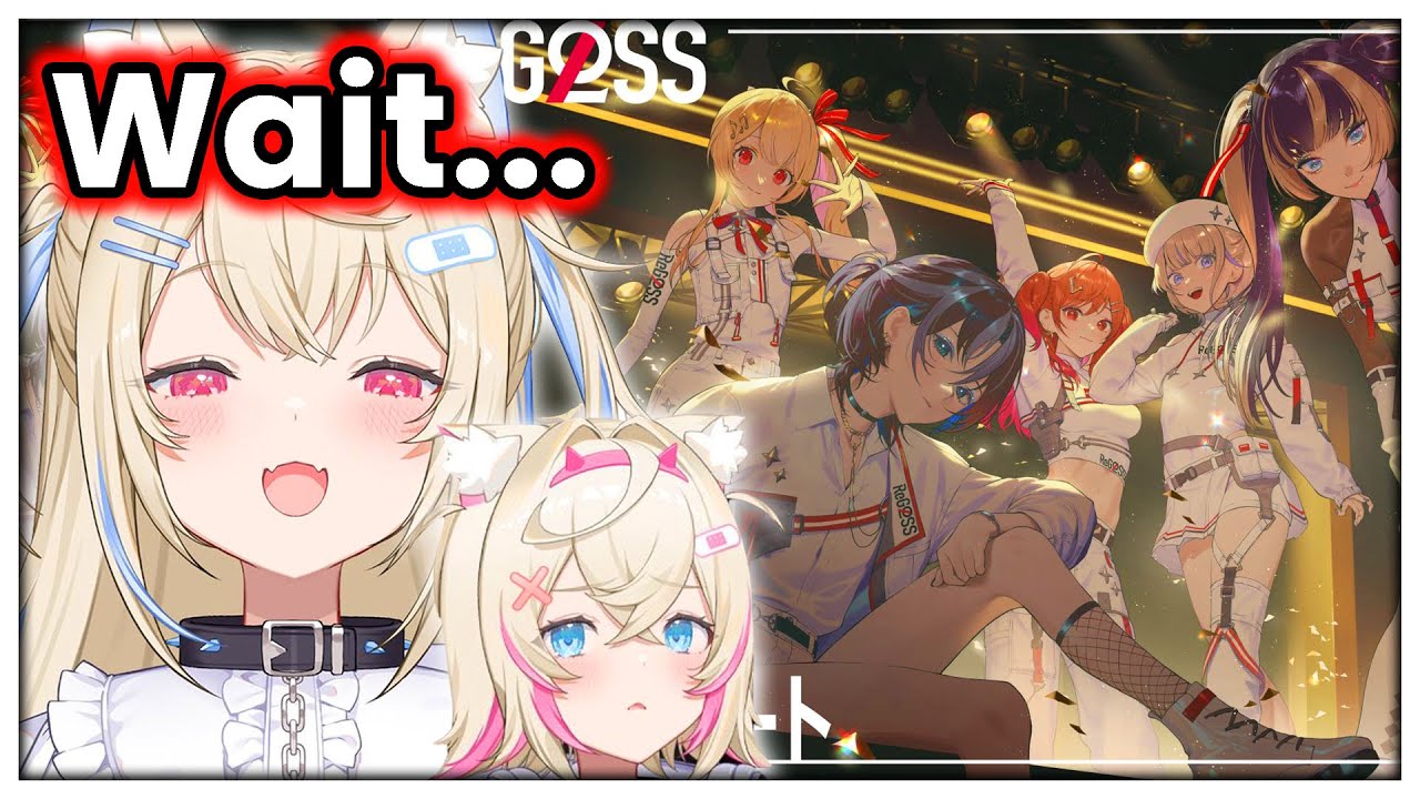 Mococo and Fuwawa noticed something from the Hololive New Gen ReGloss ...