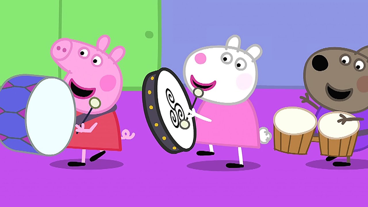 Oink Oink! Peppa Pig's Fun World | Children's Poem" - YouTube