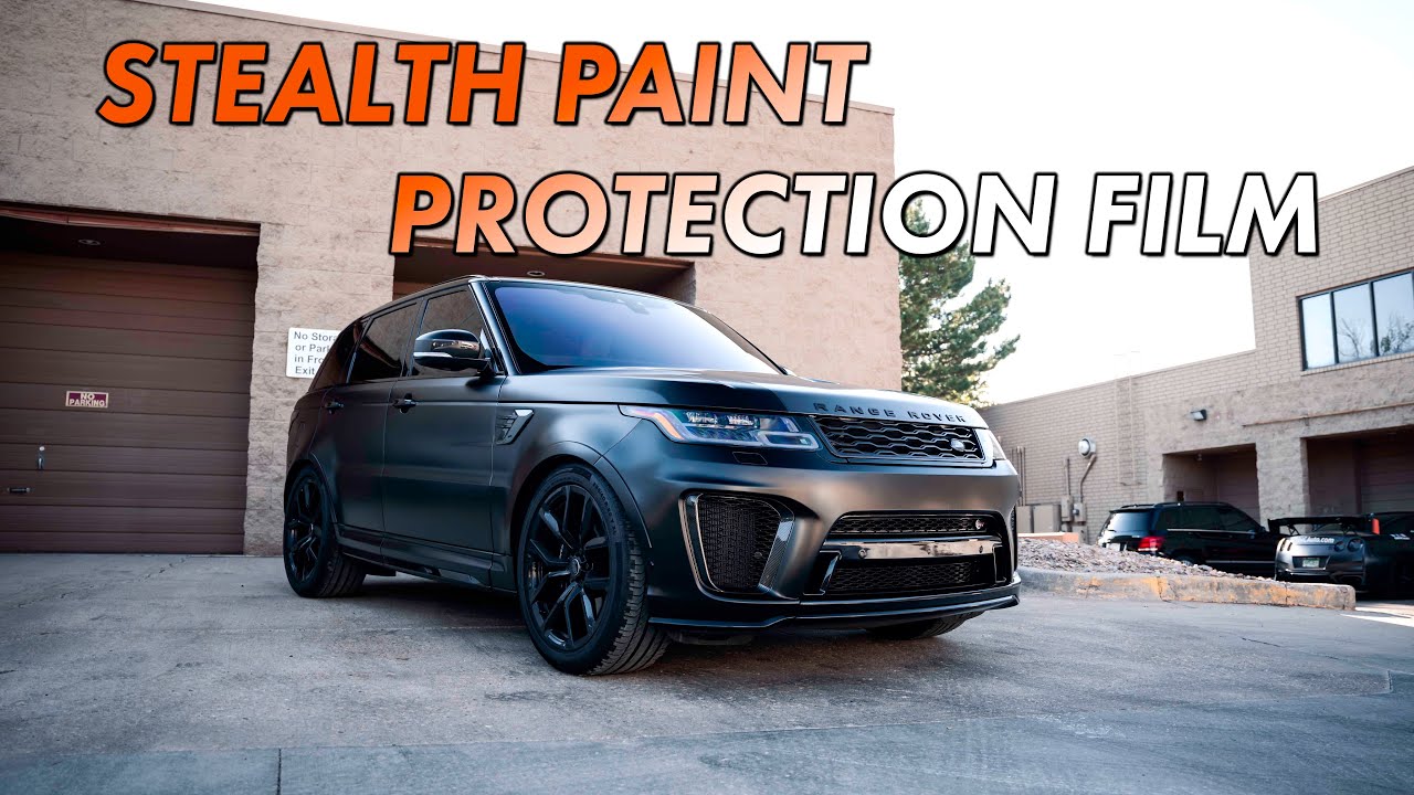 Range Rover SVR Going Full Body Stealth Paint Protection Film! - YouTube
