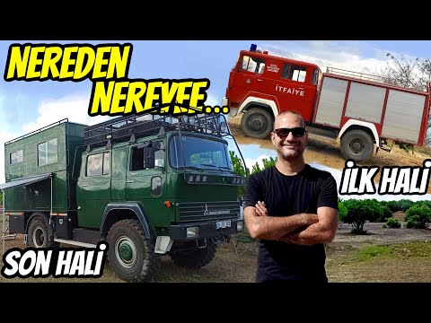 KARAVAN | 4x4 Magirus Deutz 170D11 İtfaiye Kamyonu