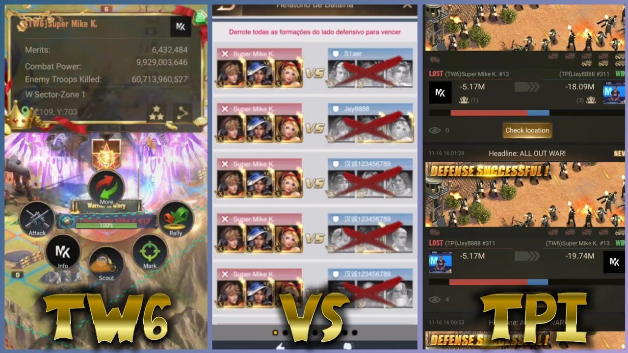 ⭐ TPI V/S TW6 - Fight for Capital || Map 900018 ::: Last Shelter ...