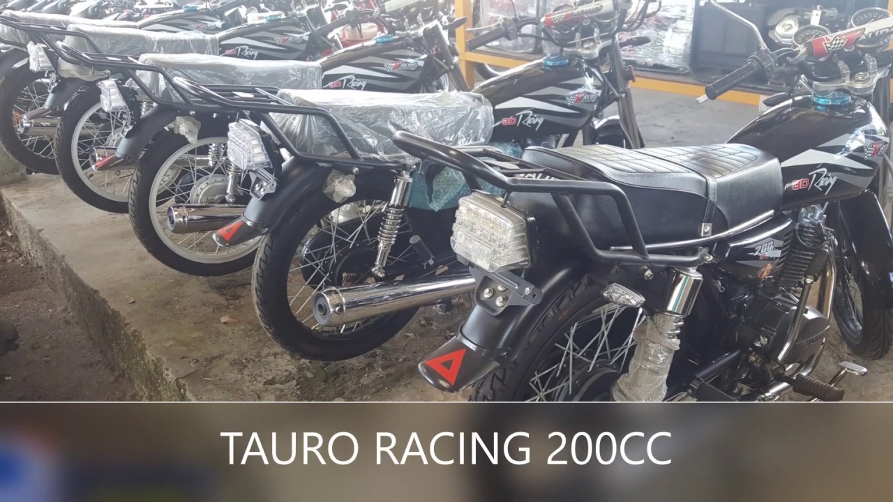 TAURO RACING 200CC 2018|MOTOCENTRO DE LA CRUZ - YouTube