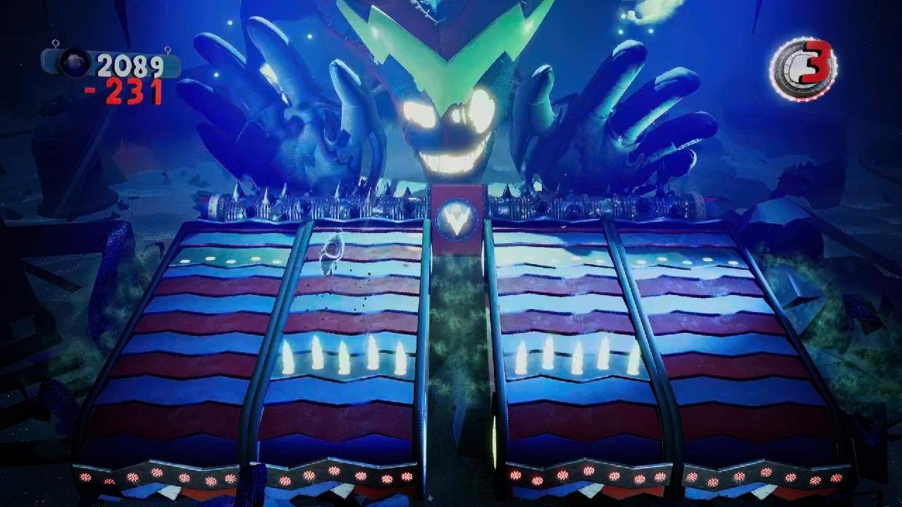 Sackboy: A Big Adventure banana fights devil - YouTube