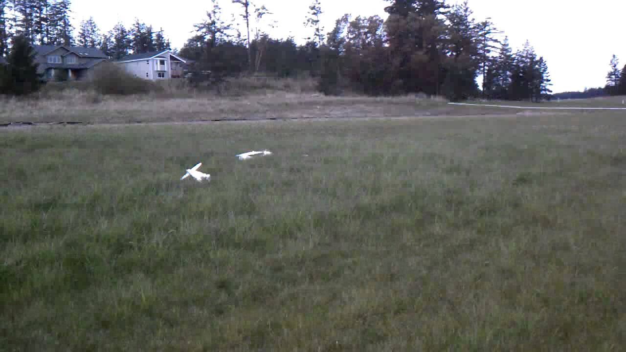 rc plane accident - YouTube