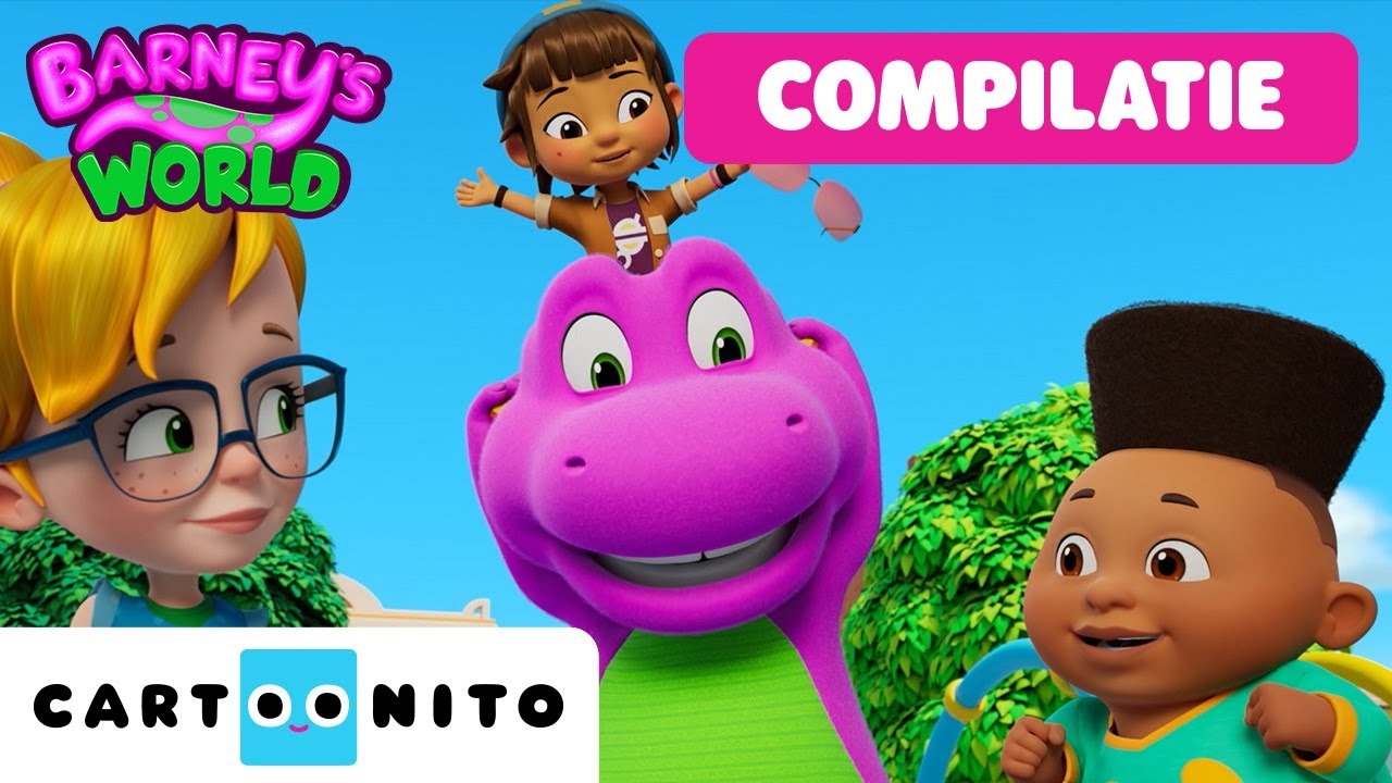 Muzikale momenten 💗🎵 Compilatie van De wereld van Barney | Cartoonito ...
