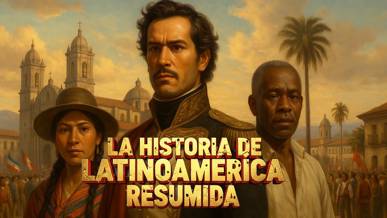 La HISTORIA COMPLETA de LATINOAMÉRICA | Resumen en 15 minutos - YouTube