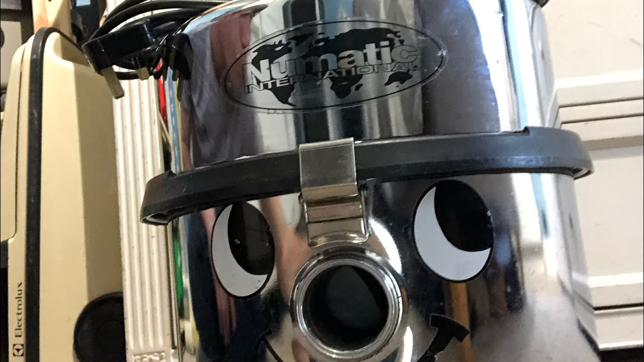 Vintage RARE 1999 Numatic nvq250 chrome limited edition vacuum unboxing ...