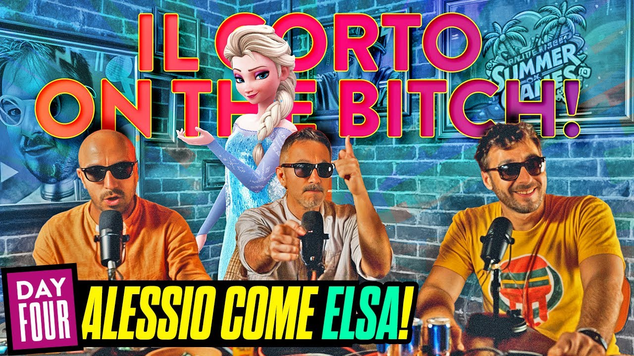 ALESSIO come Elsa CONGELA XBOX! 🔥 Il CORTOCIRCUITO con Pierpa, Piane e Serino - YouTube