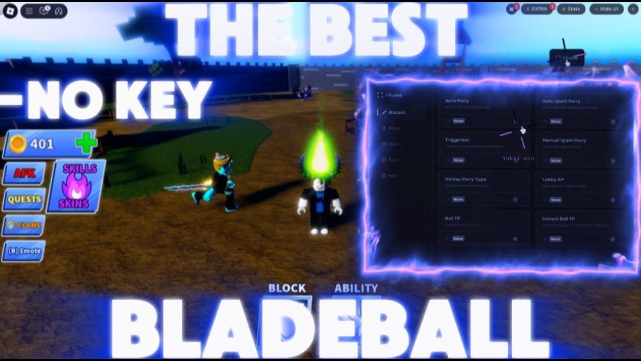 [👑] OP Blade Ball Script | Allusive | Auto Parry, Auto Spam, Manual ...