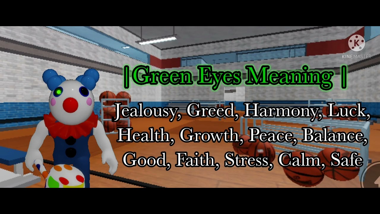 Roblox Piggy Green and yellow eyes meaning - YouTube