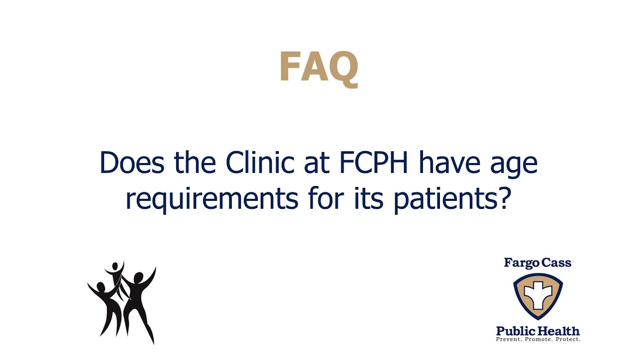 Does the Clinic at FCPH have age requirements for its patients? - YouTube