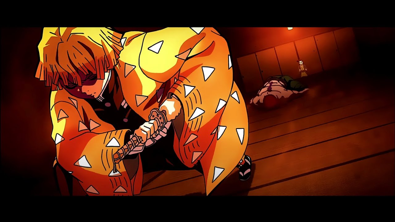 (Zenitsu first Kill) Demon Slayer [ 4K 60FPS] - YouTube