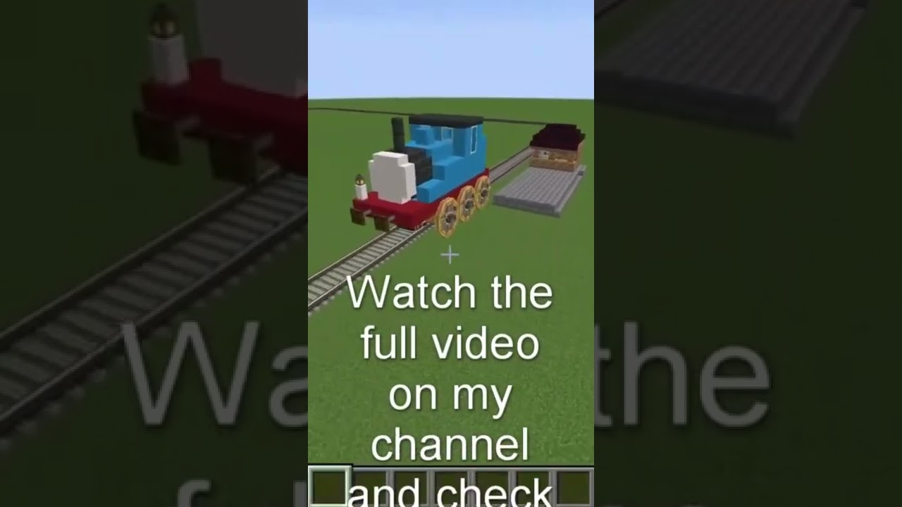 create mod thomas the tank engine #minecraft #shorts - YouTube
