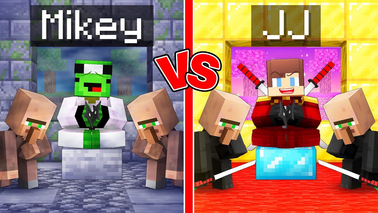 Mikey POOR vs JJ RICH Ninja King Survival Battle in Minecraft (Maizen) - YouTube