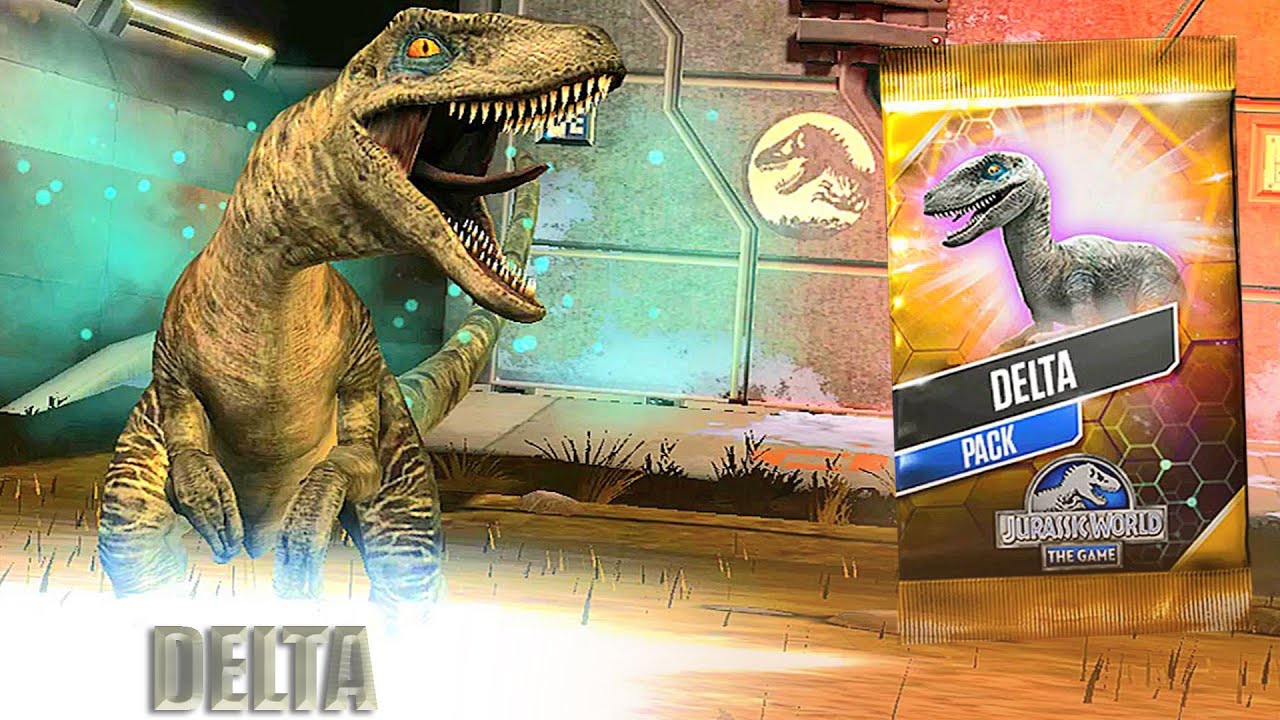 DELTA PACK DELTA IS HERE! | JURASSIC WORLD THE GAME - YouTube