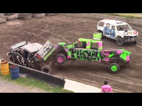 Full Size Trucks - 2025 Meltdown Demolition Derby 6-14-2025