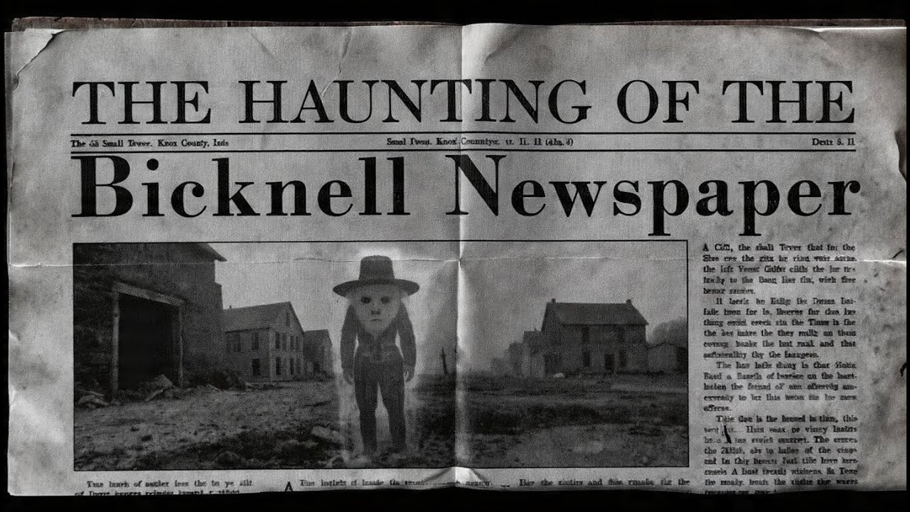 The Haunting of the Bicknell Newspaper - YouTube