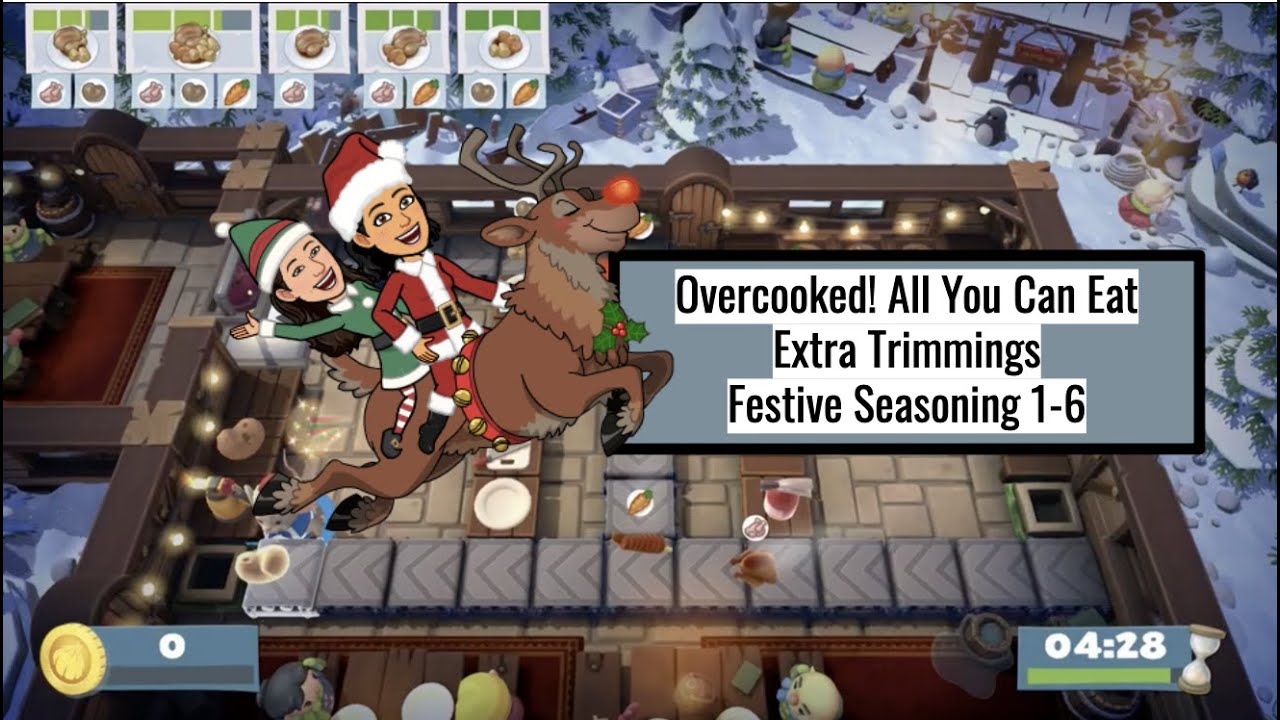 Overcooked! All You Can Eat- Extra Trimmings Festive Seasoning Level 1 ...