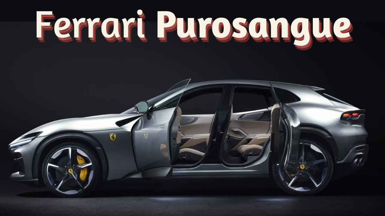 FIRST LOOK: Ferrari Purosangue – £300k+ 4x4 with 715bhp V12 and ...