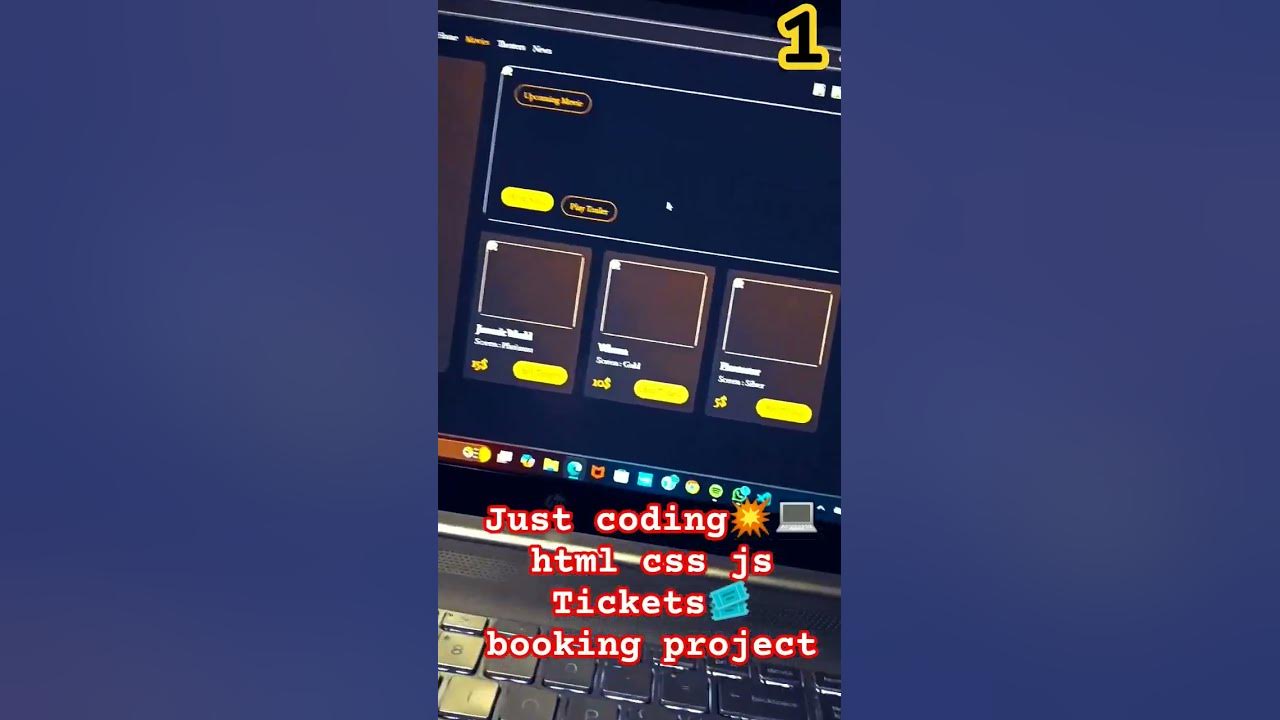 Movie Tickets Booking Project Html Css Js Programming 💻shots Coding 💻💥webdevelopment