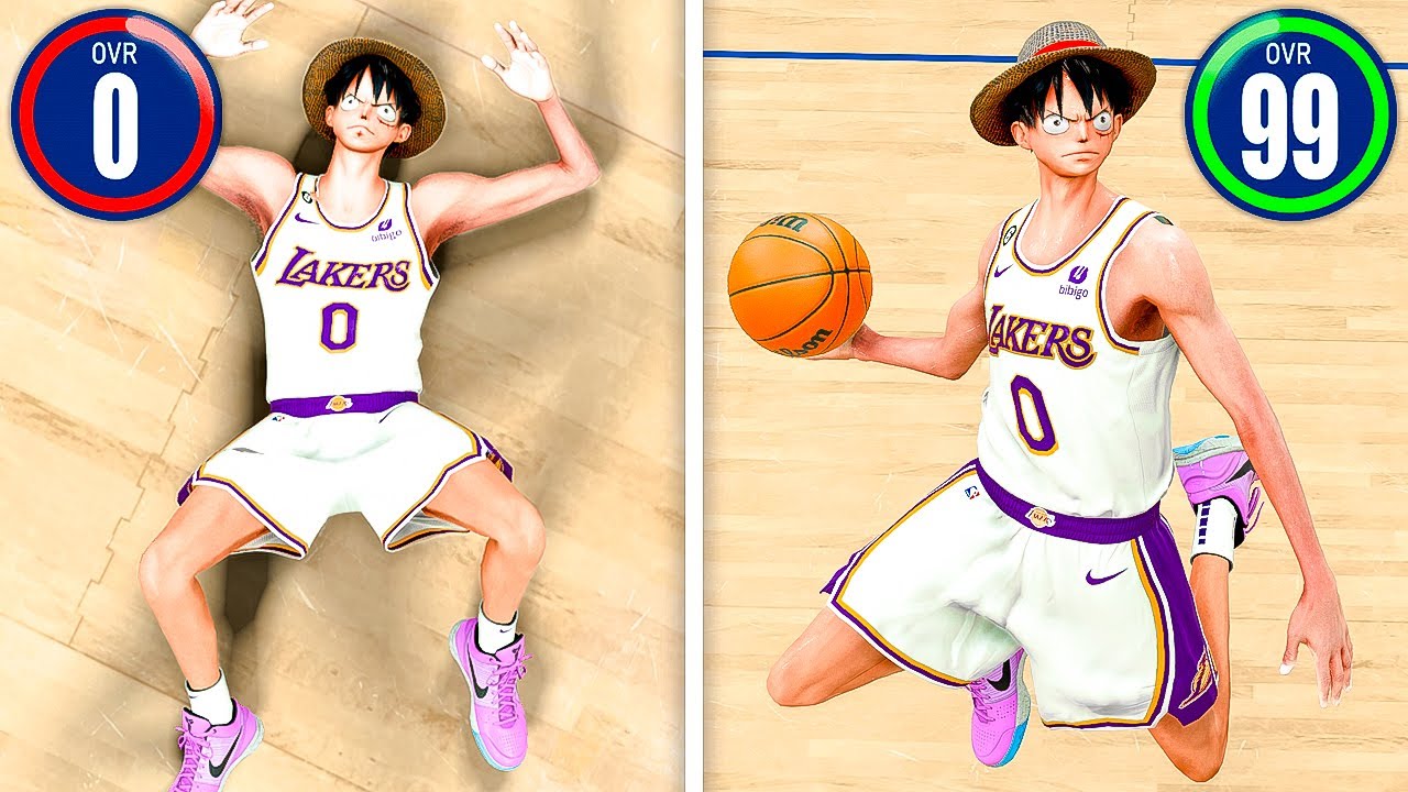 I Put Luffy In The NBA - YouTube