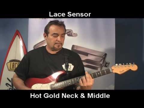 Lace Sensor Hot Gold Guitar Pickups- Clean overview